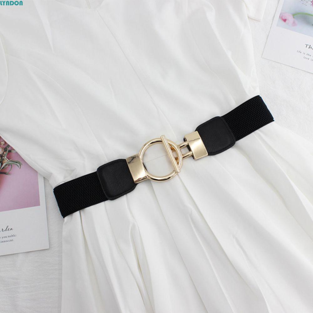 LYNDON Fashion Waist Belts Simple Cummerbunds Waistband All Match ...
