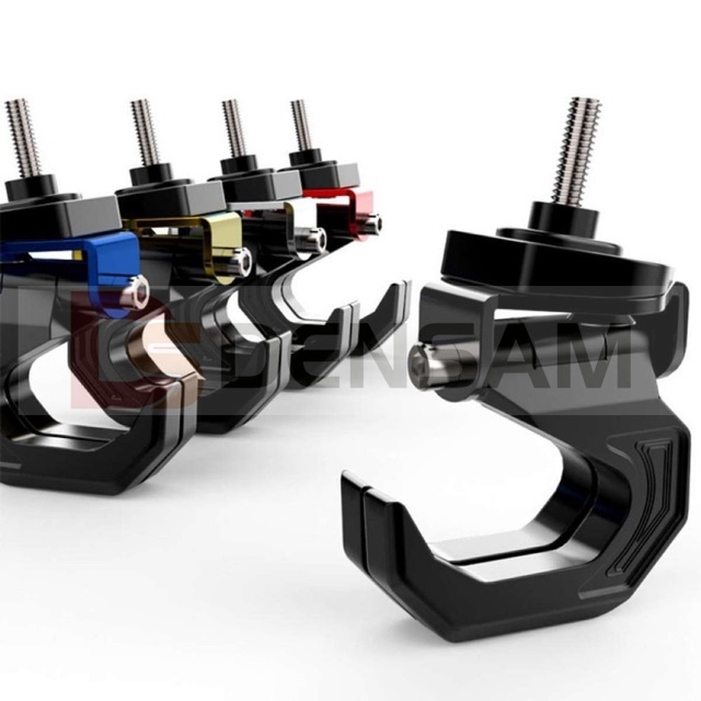 Motorcycle Universal Helmet Hook Double Hooks Full Alloy | Shopee ...
