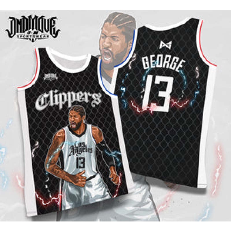 PAUL GEORGE CLIPPERS ANIMATED Jersey | Shopee Philippines