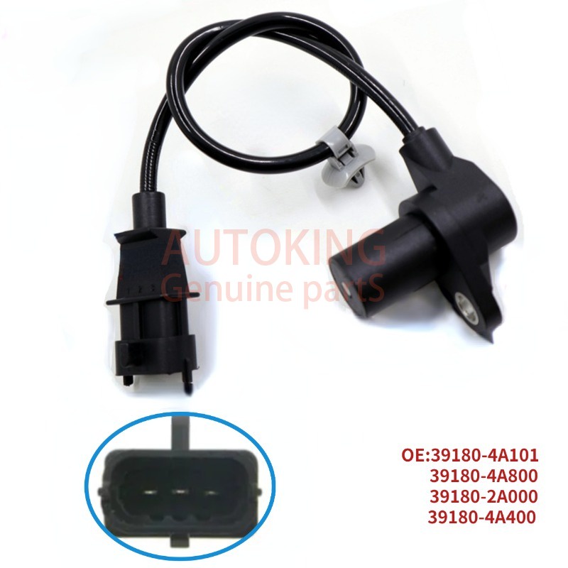New 39180-4A101 39180-4A800 Crankshaft Position Sensor for KIA Sorento ...
