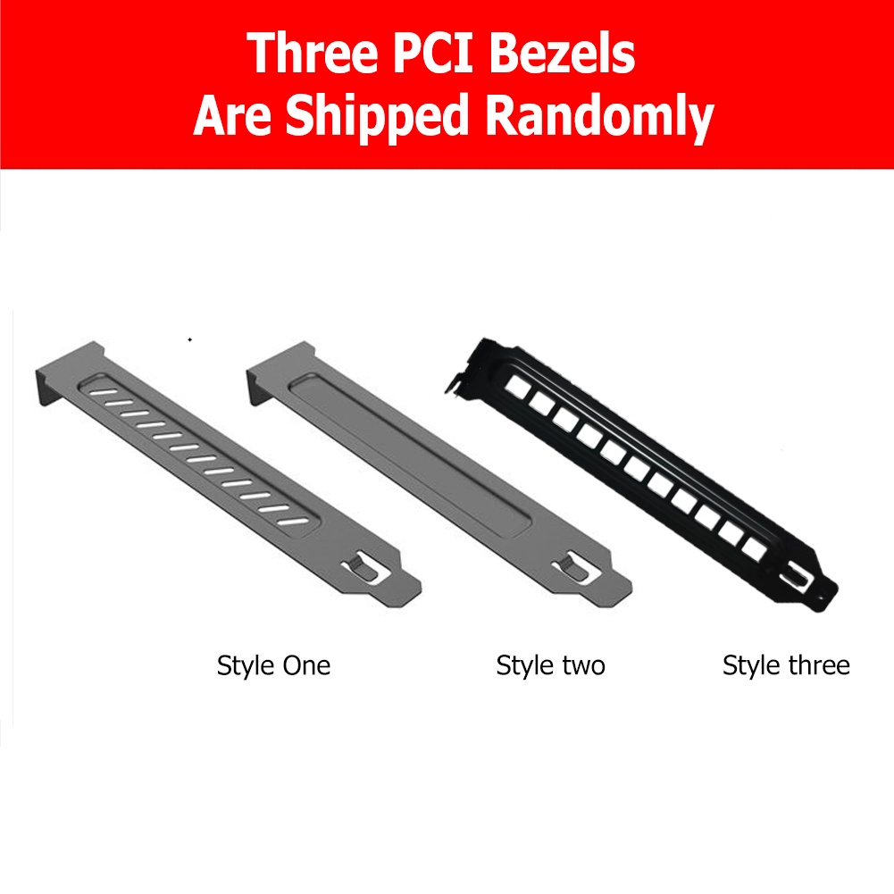 5PCS Aluminum Alloy PCI Baffle for Heat Dissipation Computer PC Case ...