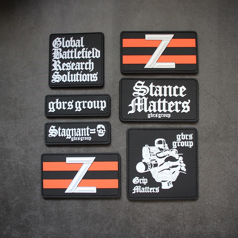 Unique Badge Saint George Z Velcro Armband PVC Three-Dimensional Rubber ...