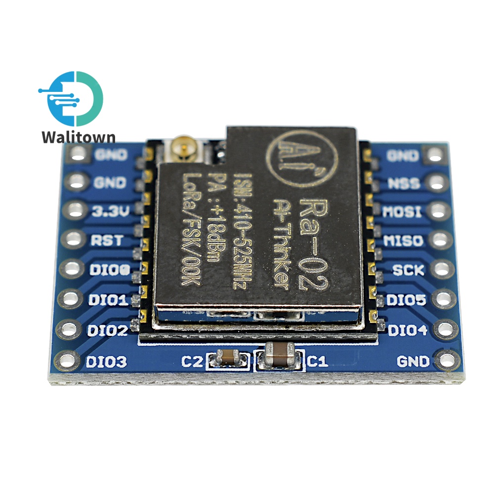 SX1278 LoRa Module 433MHZ 10KMHZ Ra-02 Wireless Spread Socket | Shopee ...
