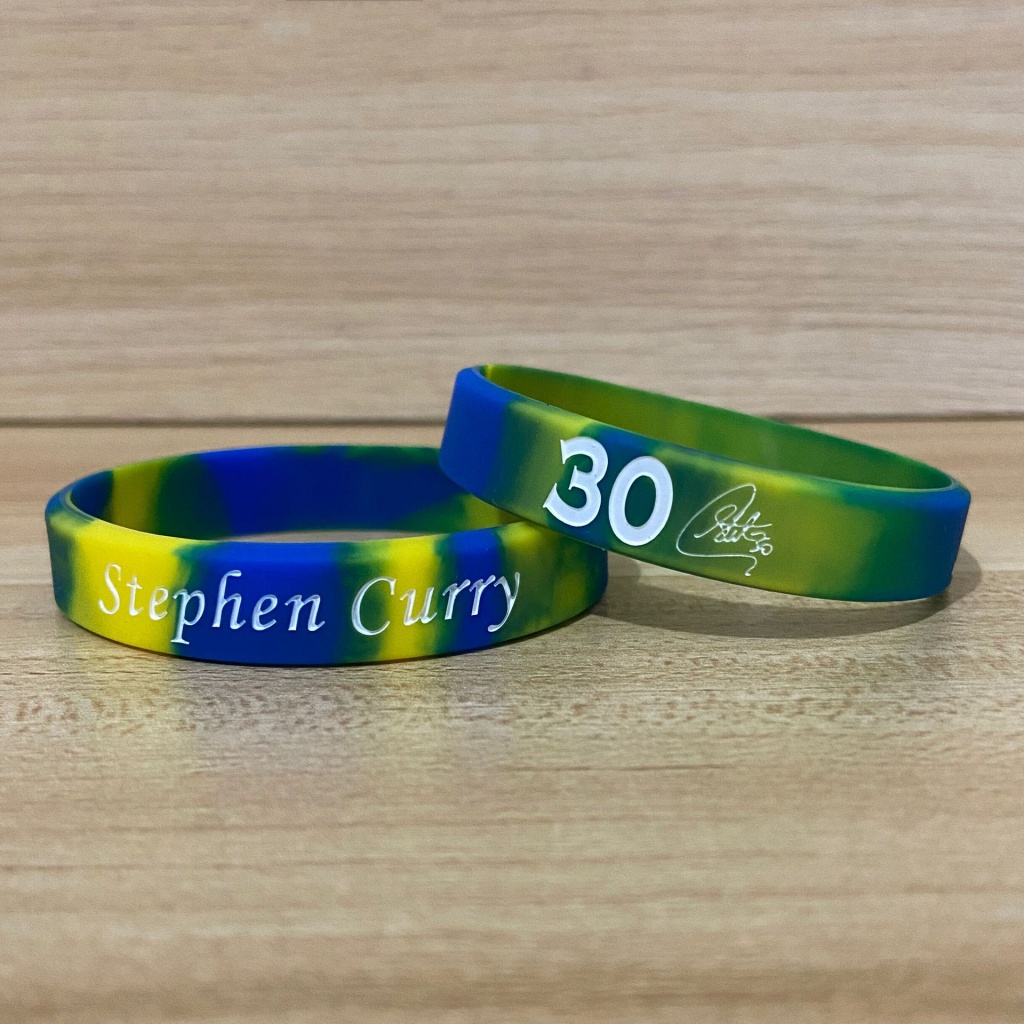 (Buy 3 get 1 free)NBA Basketball Sports Bracelet Fashion Silicone ...