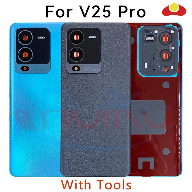 For Vivo V25 Pro V2158 Battery Cover Back Housing Replacement Case ...