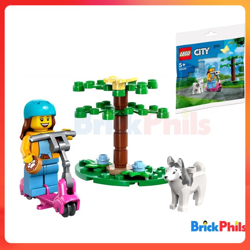 Lego City 30639 Dog Park and Scooter polybag | Shopee Philippines