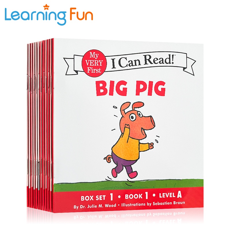 I Can Read Phonics Kids Baby Educational English Picture Book Children ...