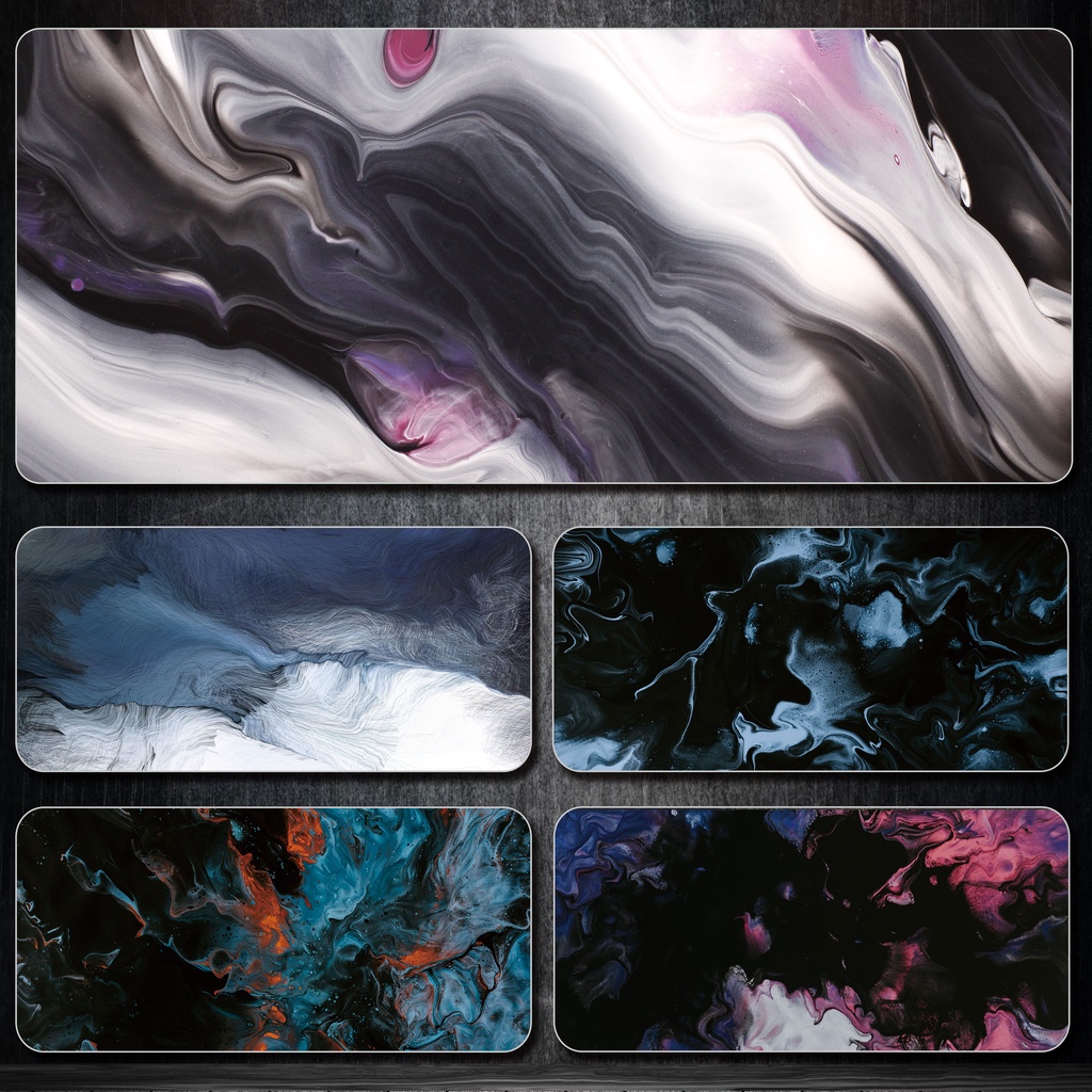High-End Mouse Pad Oversized Cool Style Simple Abstract Art Keyboard ...
