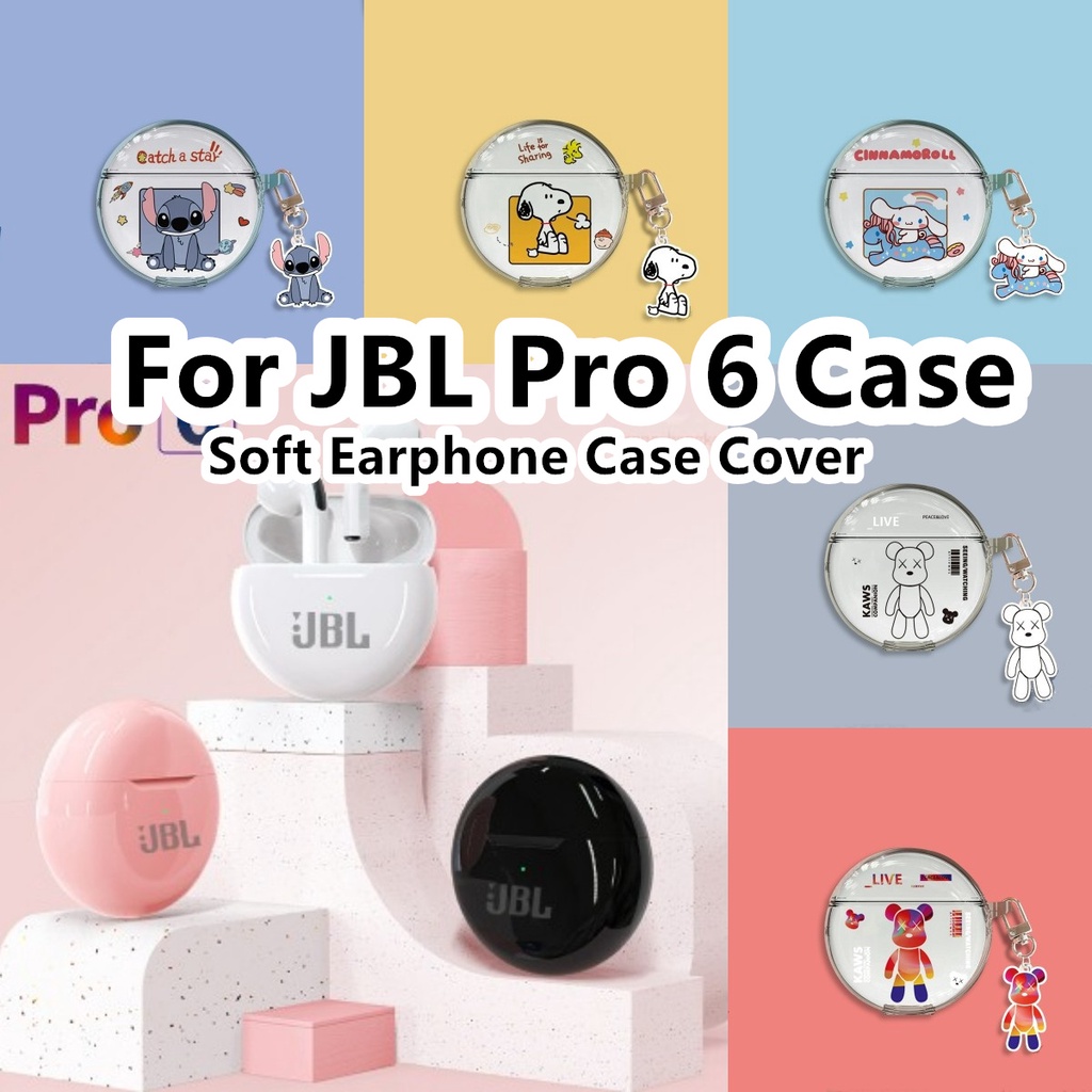 【Discount】For JBL Pro 6 Case Transparent Cartoon Cosmonaut for JBL Pro ...