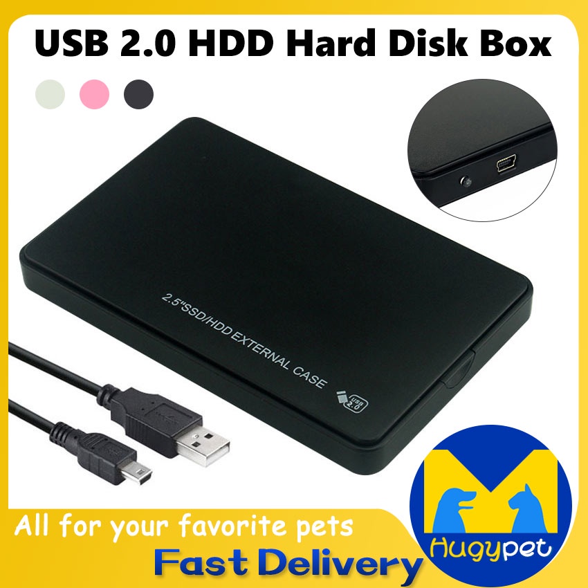 2.5inch HDD CASE Enclosure 2T USB 3.0/2.0 5Gbps SATA External Closure ...