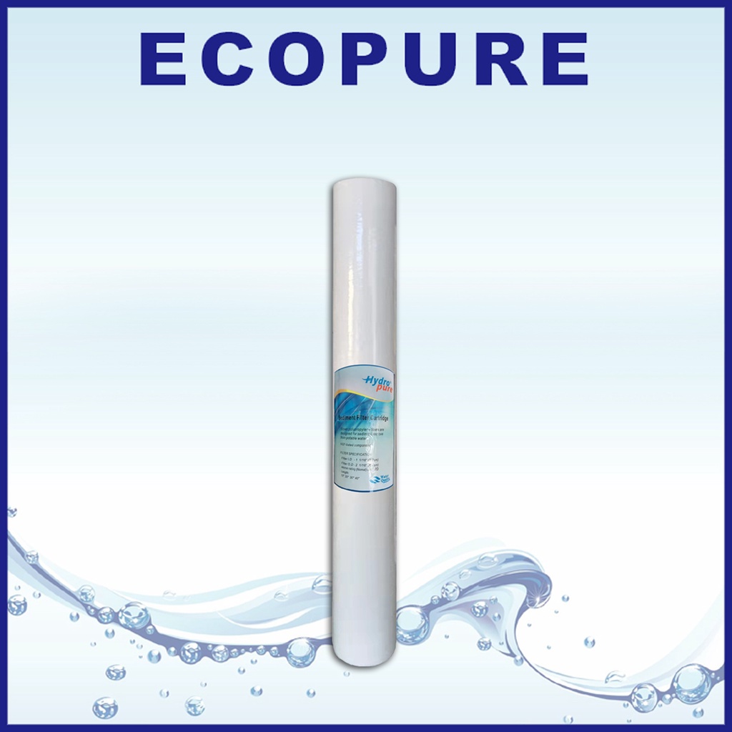 Hydropure Sediment Filter 20'' Slim 1、5、10、20Micron High Quality It Can ...