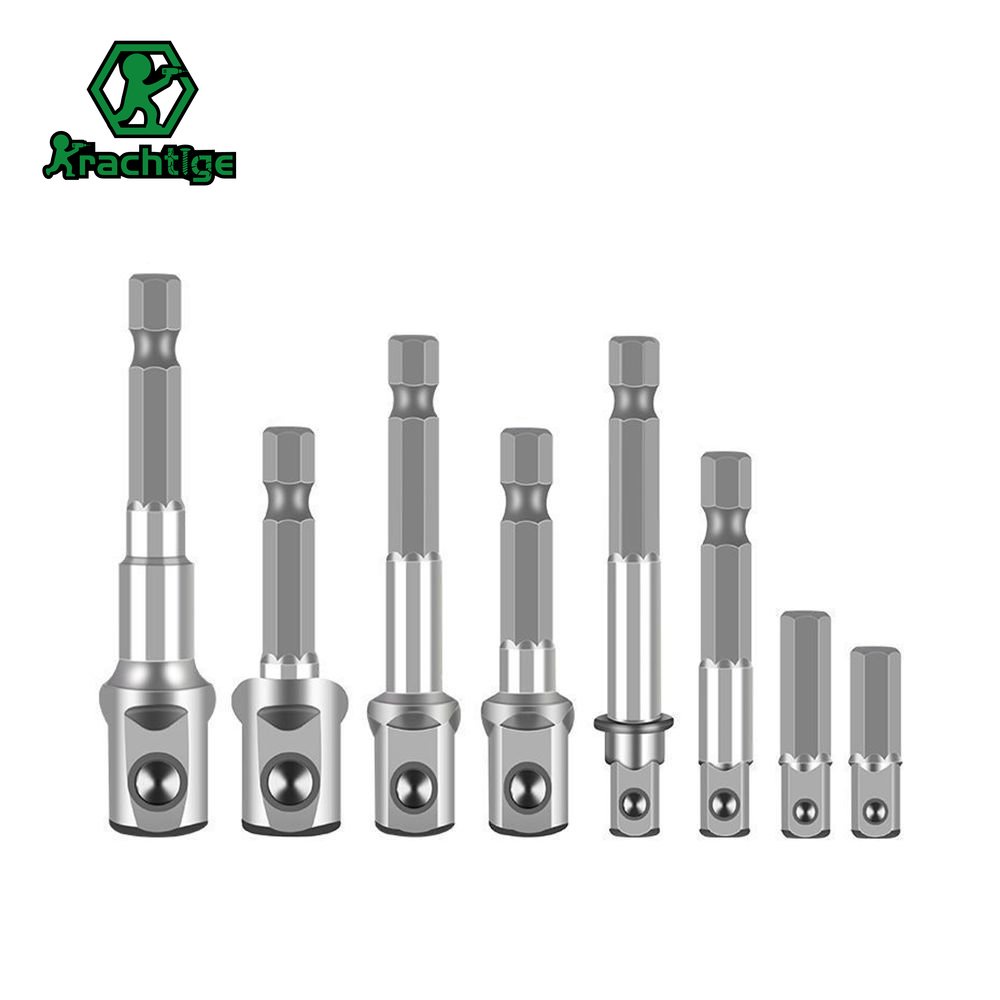 Krachtige Shank 1/4 Hex Adapter for Impact Driver To Square Socket ...
