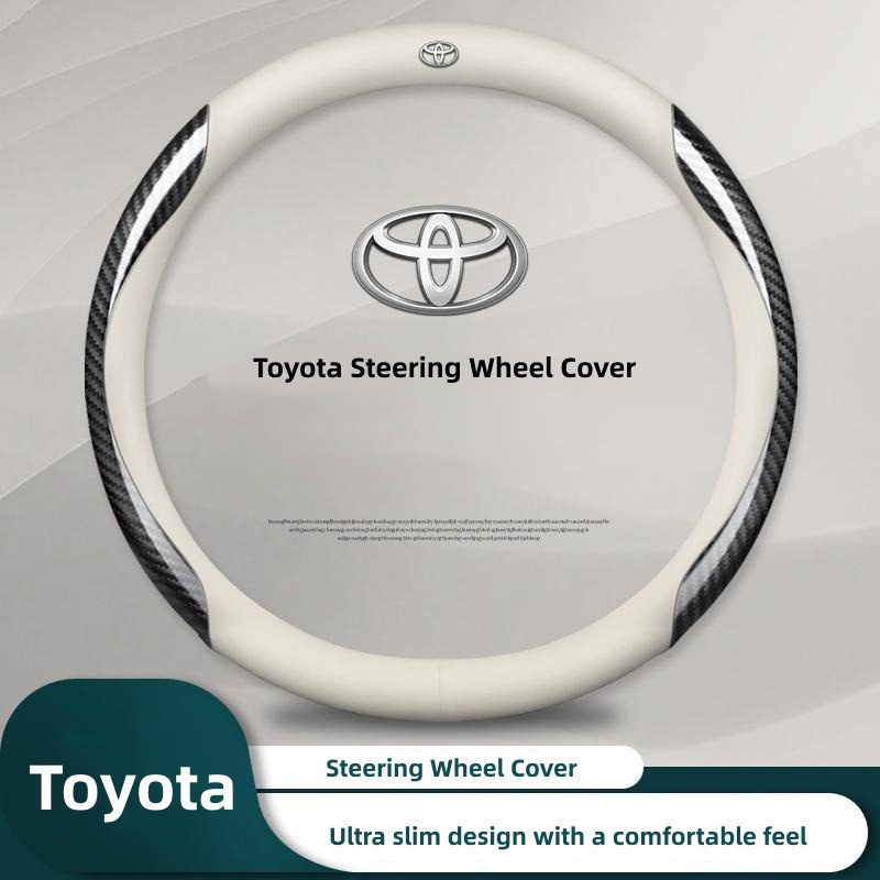 Toyota Steering Wheel Cover Yaris Camry Corolla Vios Wigo Keychain ...