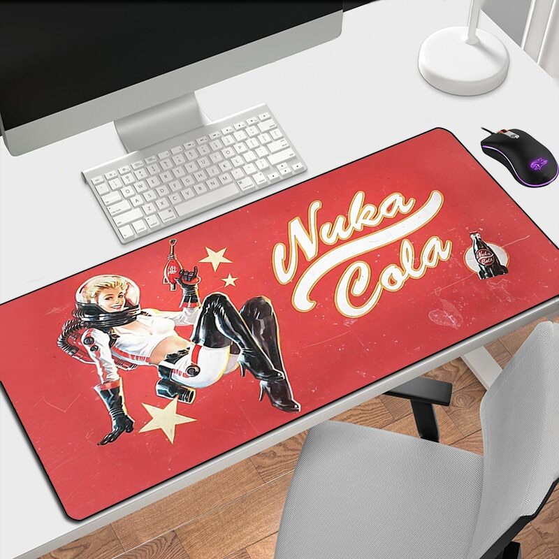 Fallout 4 Desk Pad Gamer Accessories Mouse Gaming Mousepad Keyboard ...