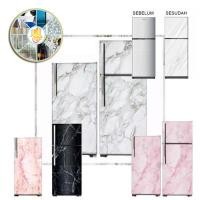 1 door refrigerator sticker / 2 door refrigerator sticker / marble ...