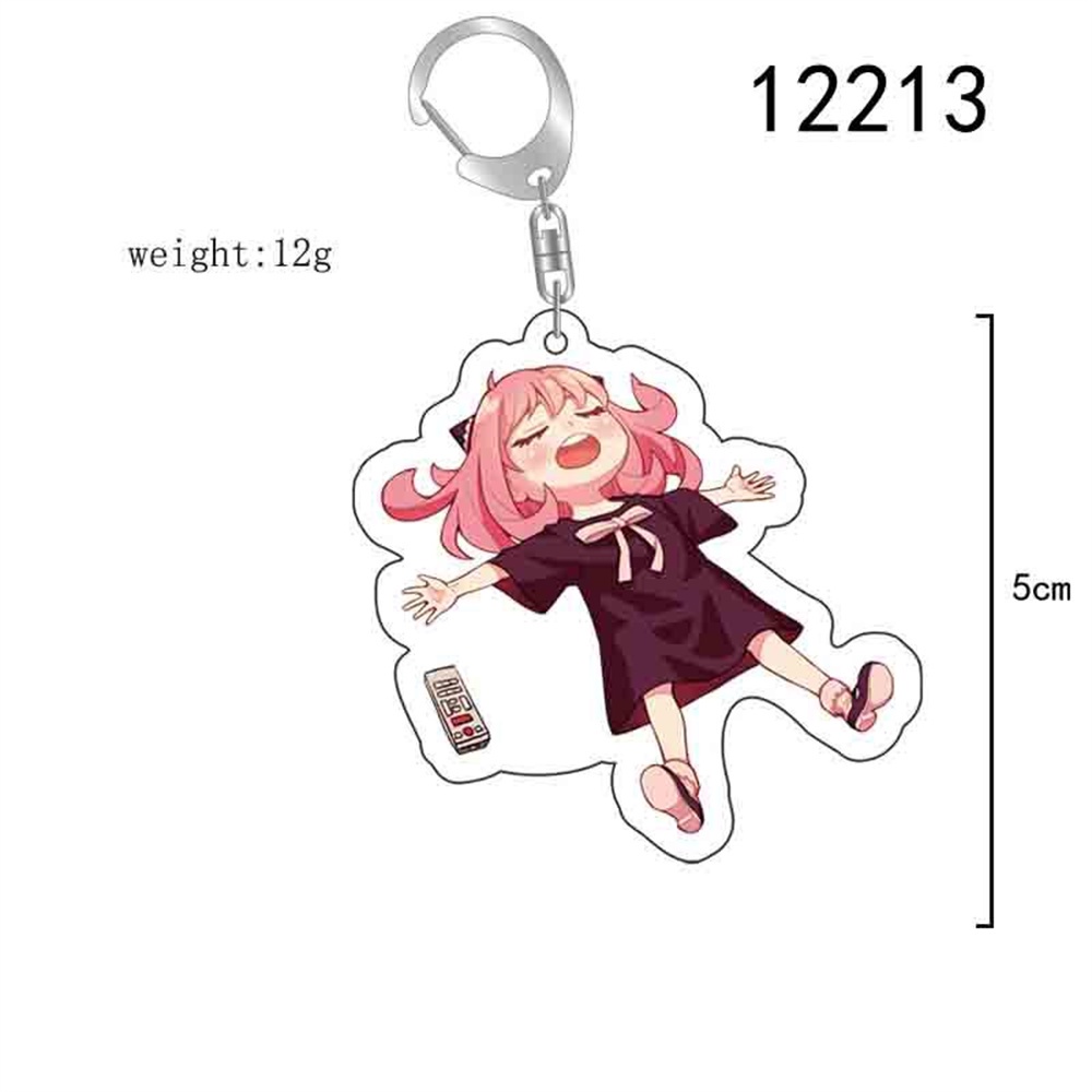 Japan Anime Spy X Family Keychain Cute Forger Anya Yor Loid Bond Barnes ...