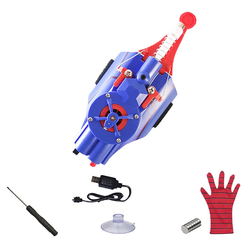 Marvel Spider Man Silk Launche Web Shooters Wrist Launcher Toy Shooters ...