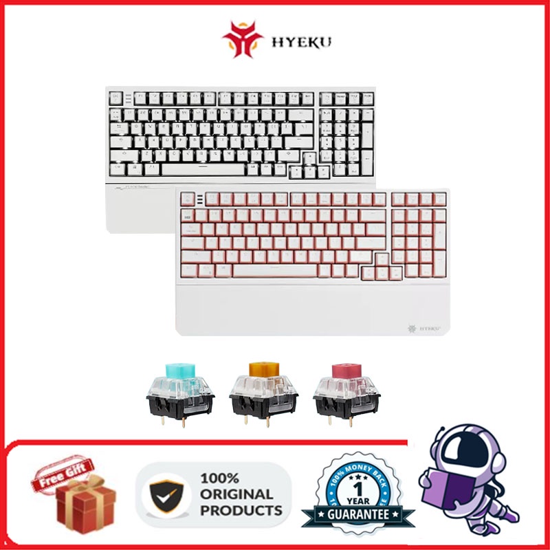 HYEKU X4 Dual mode 99 key mechanical keyboard | Shopee Philippines