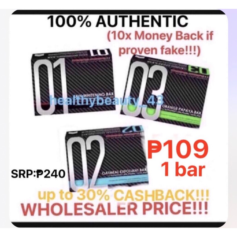 100% AUTHENTIC!!! LUXXE SOAPS 1, 2, 3 FROM FRONTROW INTERNATIONALE ...