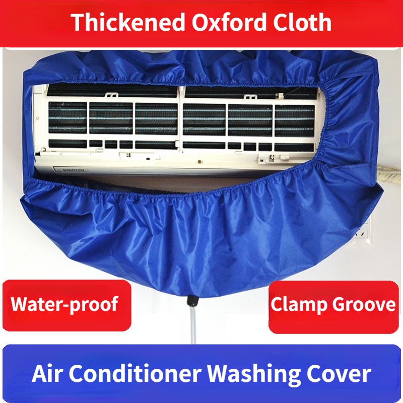 Air Conditioner Cover Washing Thick Universal Cover Reusable Aircon ...