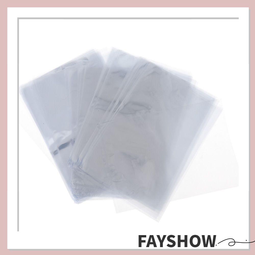FAY 100pcs Clear Heat Sealing Film Shoe Seal Baskets Wrapping Shrink ...