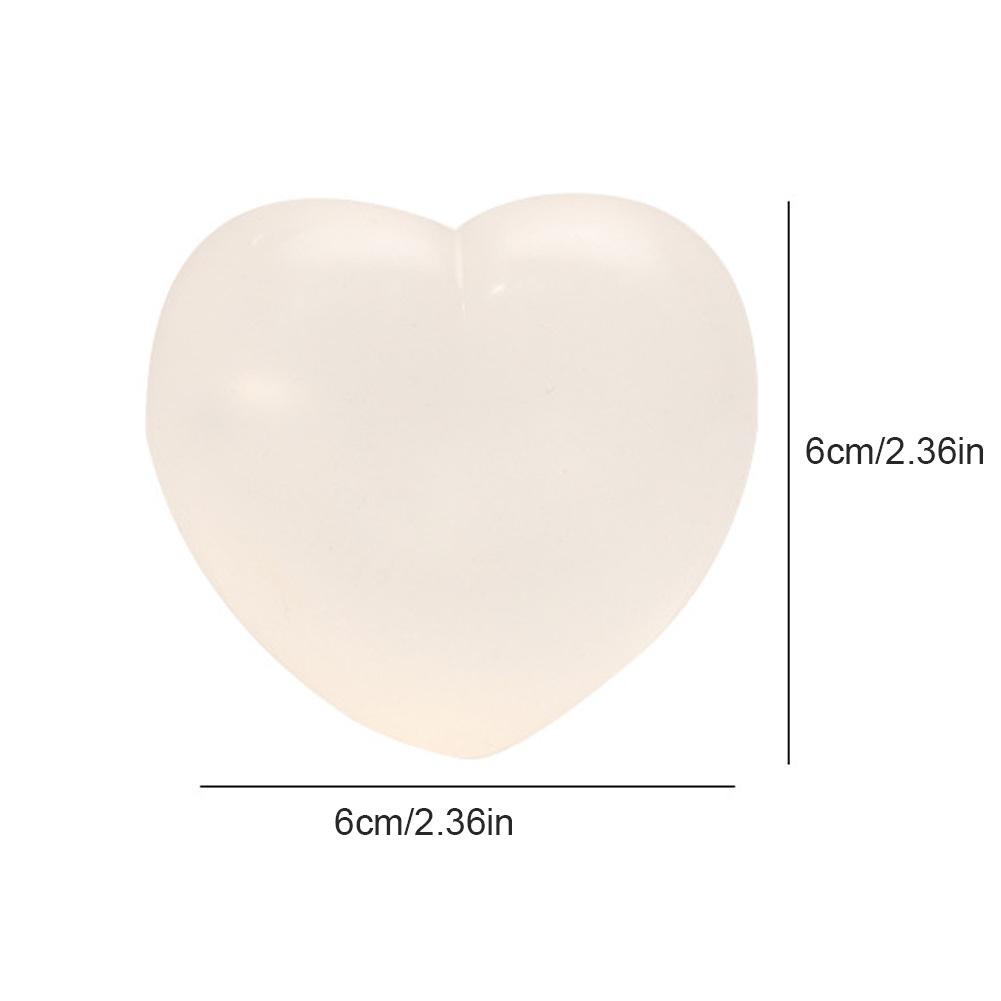 Heart Shape Maltose Squeeze Toy Changes Color When Rebound Vent It The ...