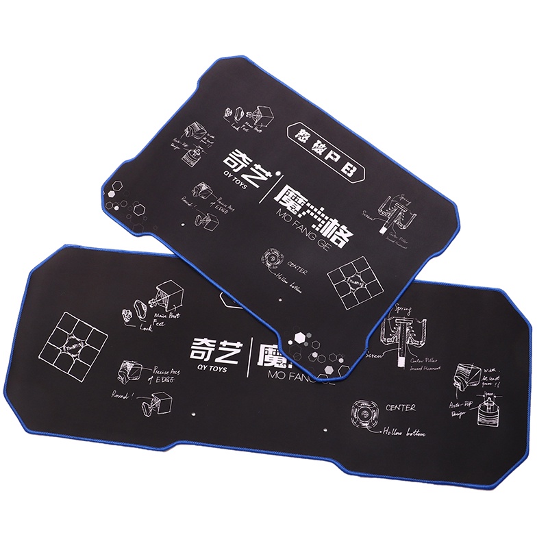 Qiyi Timer Magic Cube Timers Mat Professional Mofangge Speed Magico Cubo Timer Mat For