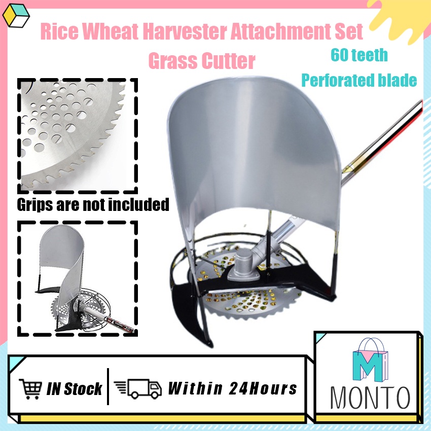Paddy Guard&Cutting Blade Grass Cutter Kit Rice Wheat Harvester ...
