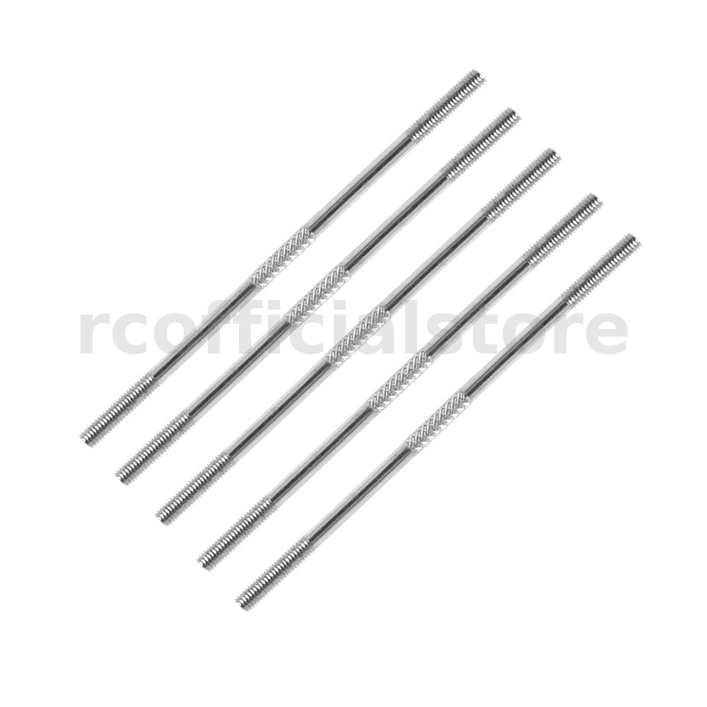 M3 x 75mm Push Rod Connector Rod Metal Rod for RC Boat Car Airplane ...