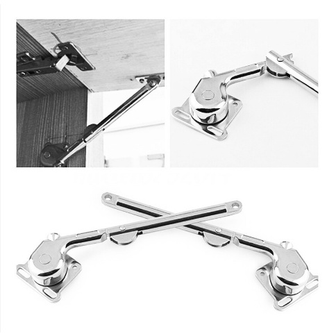 1pair Heavy-Duty Gas Strut Hydraulic Spring Hinges Cabinet Door ...