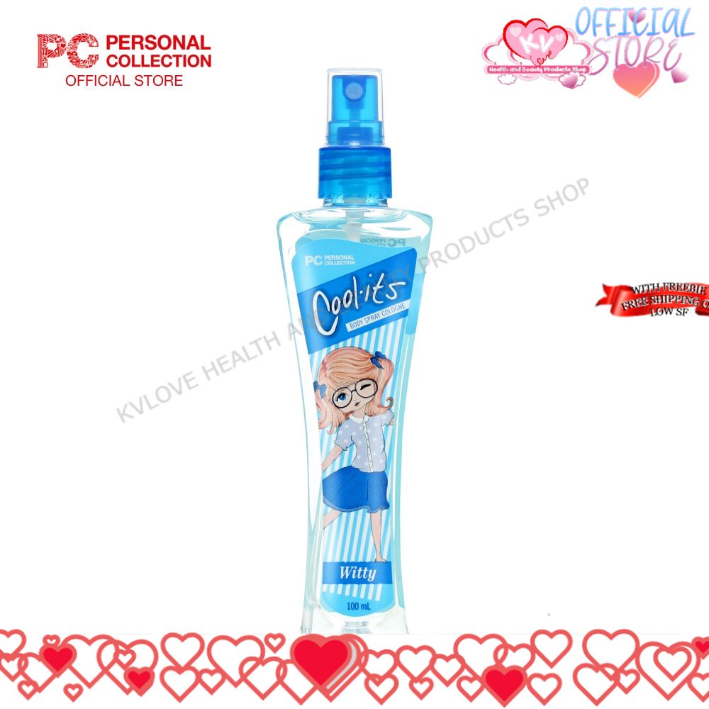 Original Cool-Its Witty Body Spray Cologne 100ml Personal Collection ...