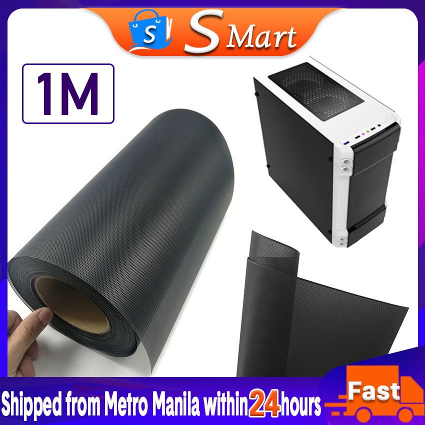 【In Stock】1M Computer PC Dustproof Cooler Fan Case Cover Black Dust ...