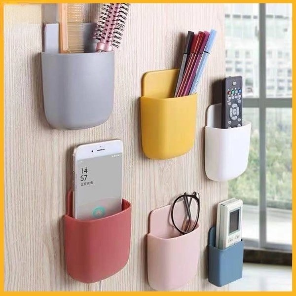 Multipurpose Storage Wall Hanging Remote Control Organizer Bedroom ...