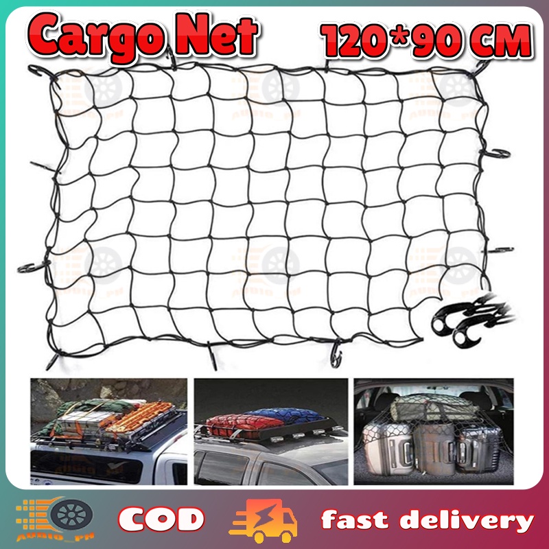 120*90CM Cargo Net Pickup Trucks Net Car Cover Net Car Roof Rack ...