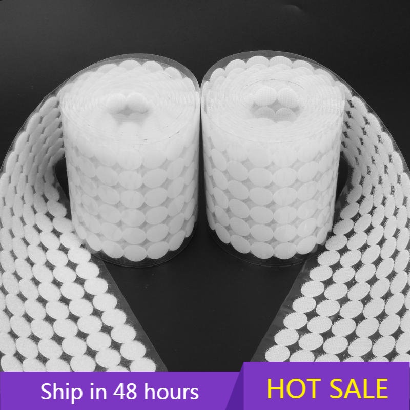 (ready stocks) 450 Pairs Self Adhesive Velcro Dots Felt Stickers/Sticky ...