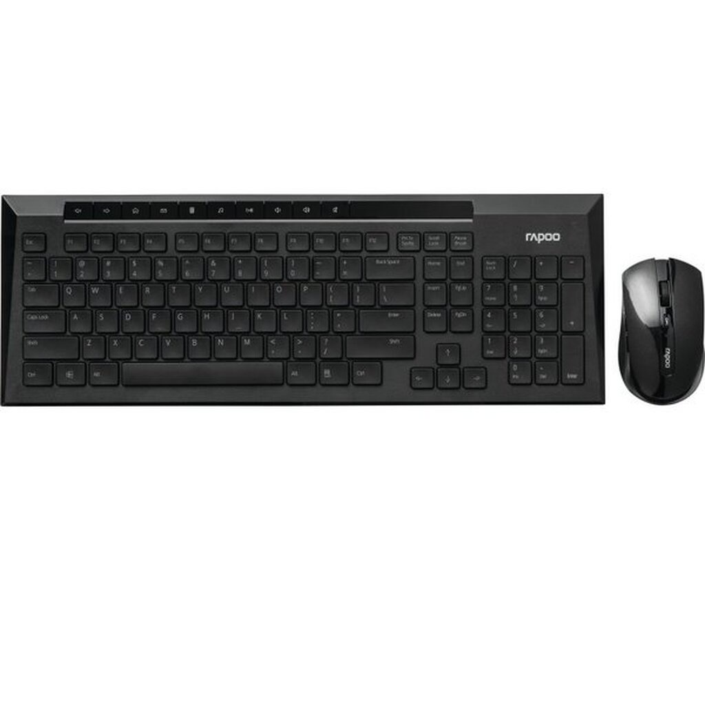 Rapoo 8200P KEYBOARD & MOUSE WIRELESS And | Shopee Philippines
