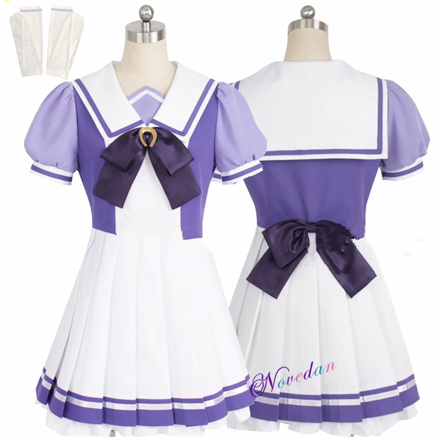 Uma Musume Cosplay Pretty Derby School Uniform Sailor Suit Anime Lolita ...