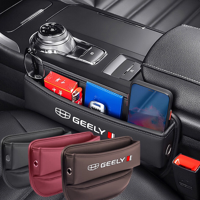 Car Front Row Main Driver Co-pilot Seat Gap High-end Leather Storage ...