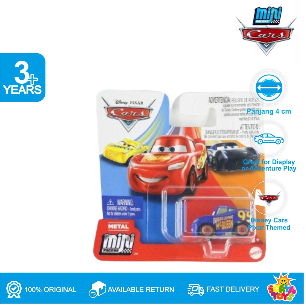 Suryatoys - Cars Disney Pixar Mini Racers Fabulous Lightning McQueen ...