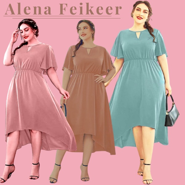 ALENA FORMAL DRESS graduation dress church dress | Shopee Philippines