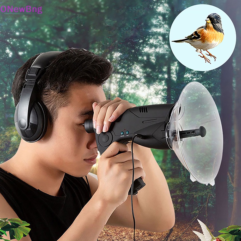ONew Parabolic Microphone Monocular, Parabolic Sound Collecg Dish ...