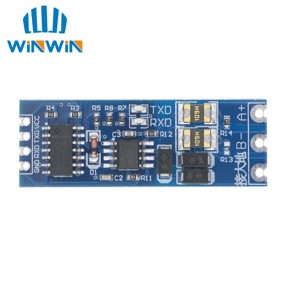 TTL turn RS485 module 485 to serial UART level mutual conversion hardware automatic flow control ...