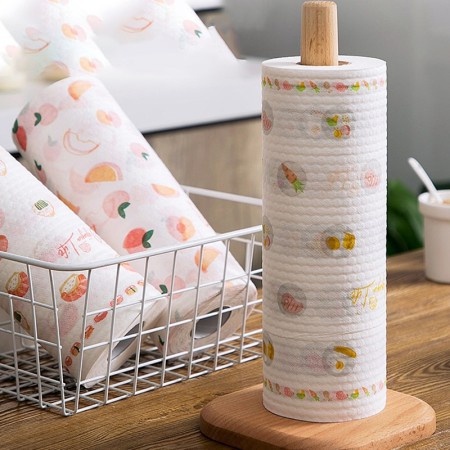 Disposable kitchen paper towels for washing dishes and cleaning lazy ...