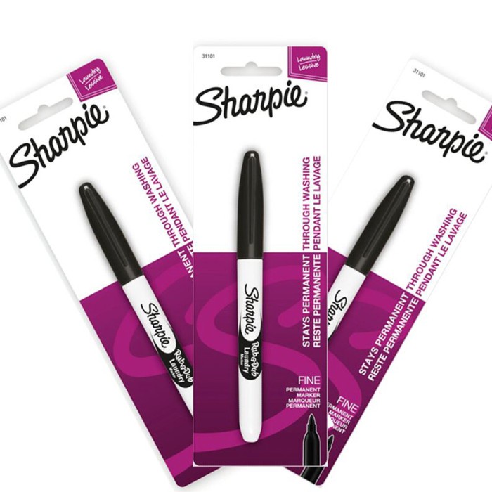 Sharpie Rub-A-Dub Laundry Marker Fabric Fabric Marker Fabric Stained ...