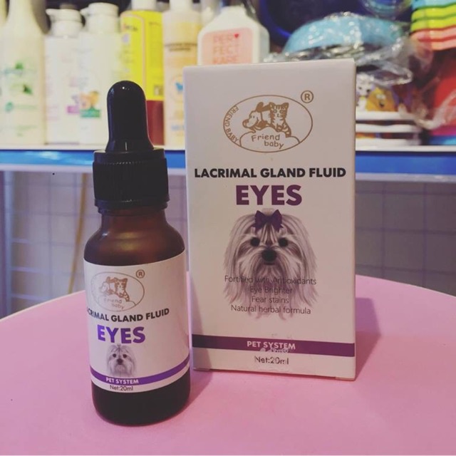 Lacrimal Gland Fluid Oral Syrup to Treat Tears for Dogs and Cats (20ml ...