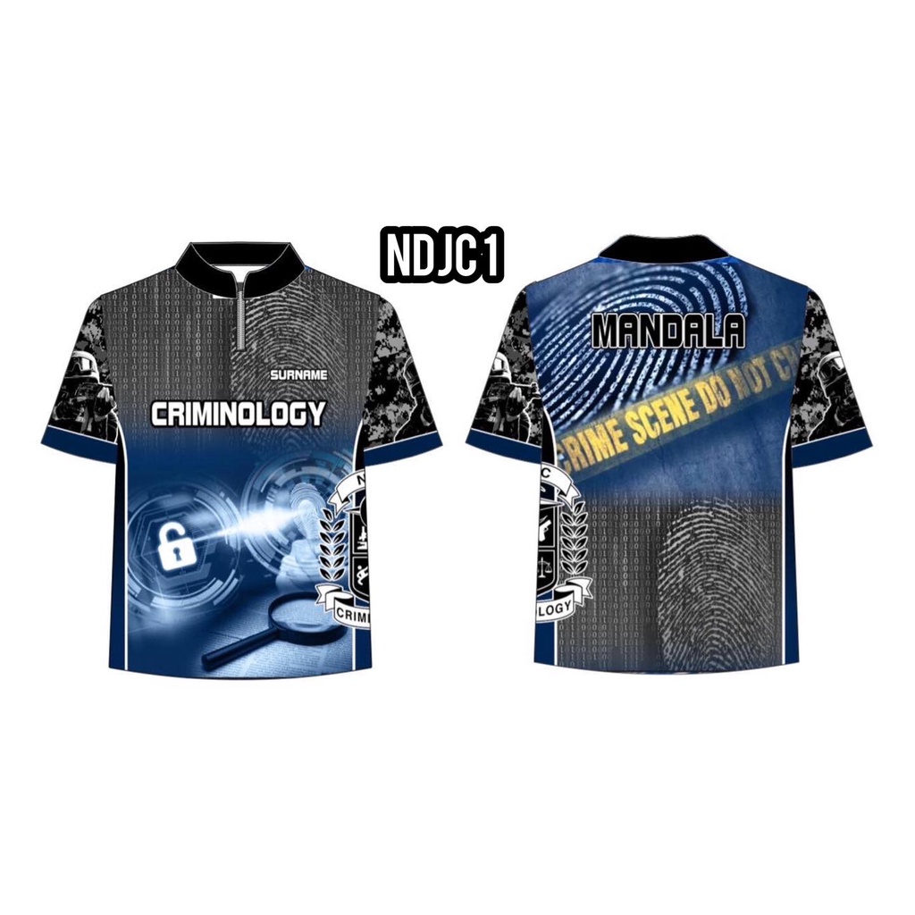 Criminology Polo Shirt Criminology Shirt for Men with Surname Full ...