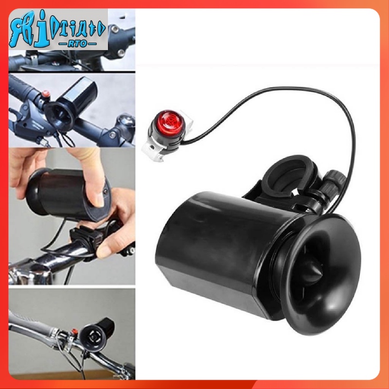 RTO 6 Sounds Ultra-loud Bicycle Bike Electronic Bell Horn | Shopee ...