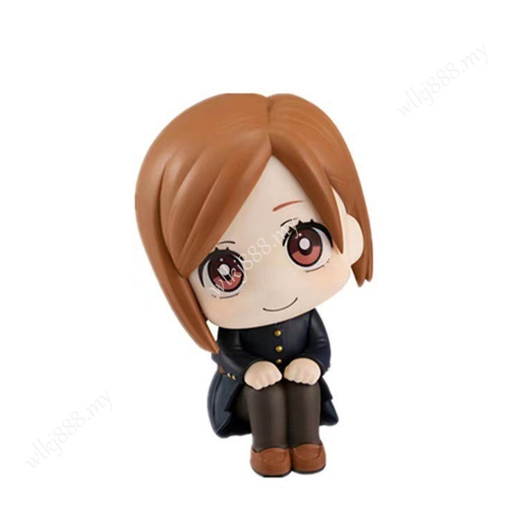Jujutsu Kaisen 6 pieces/set doll Sukuna Satoru Bean eye Ryomen Gojo ...