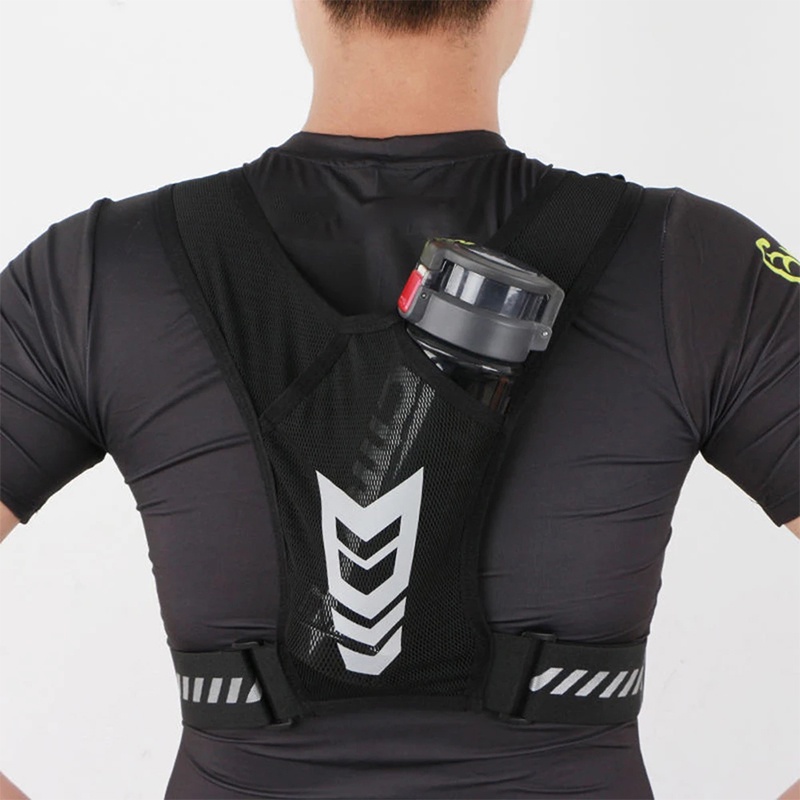FAUSE Reflective Running Backpack Lightweight Running Chest Pouch ...