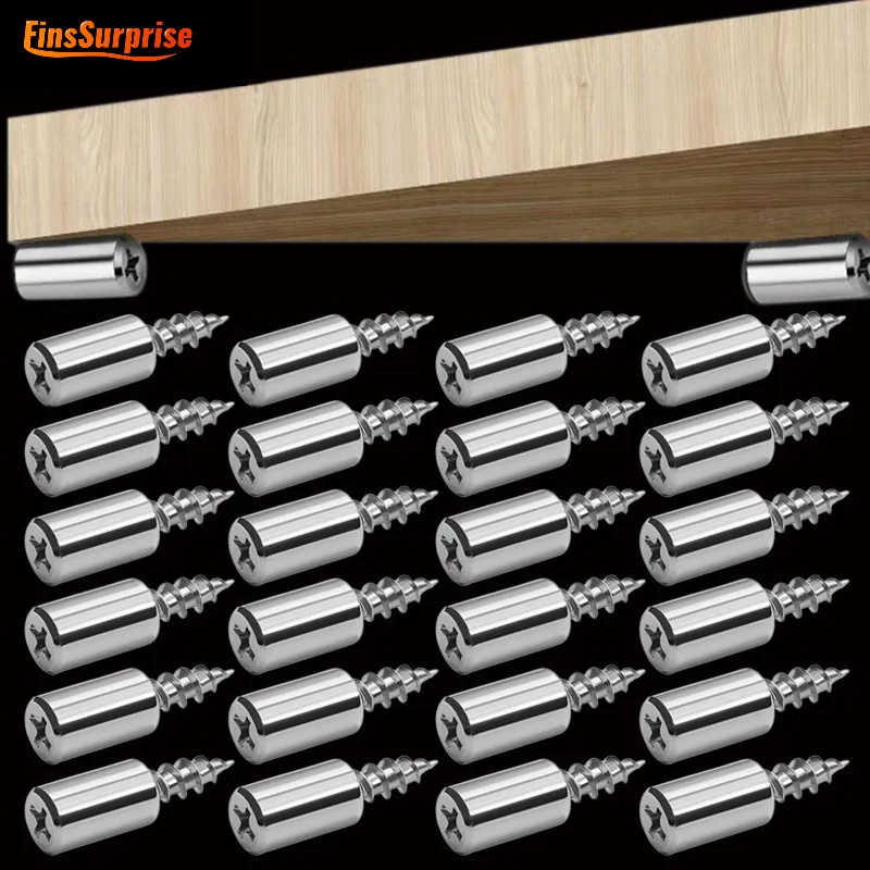 Mini Stainless Steel Self Tapping Screw Cabinet Glass Partition Bracket ...
